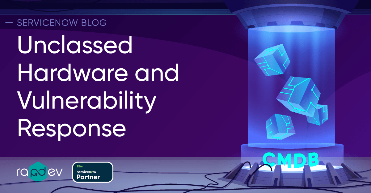 Unclassed Hardware and Vulnerability Response